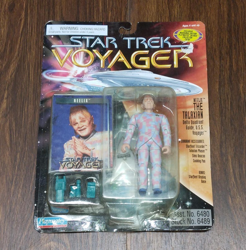 Vintage Star Trek Voyager / Neelix the Talaxian Action Figure (1995) - Etsy