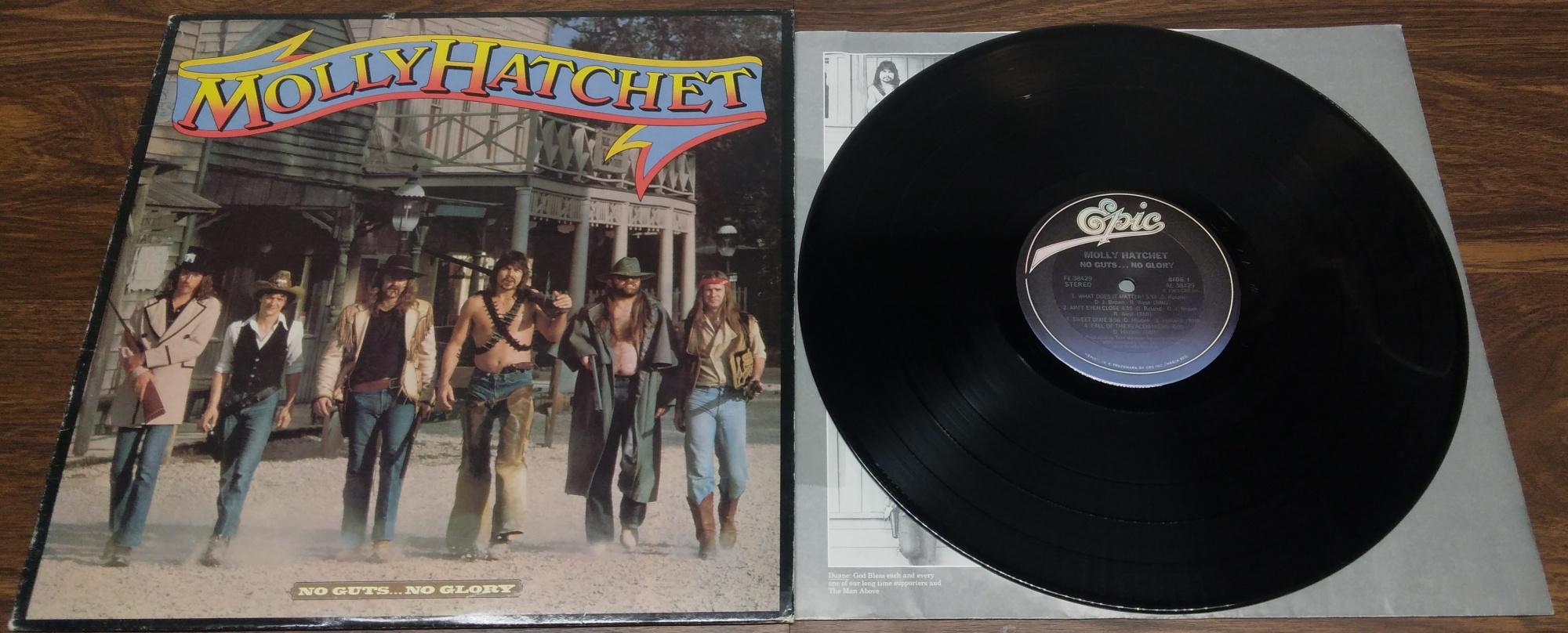 Molly Hatchet - No Guts No Glory (1983, Vinyl LP - FE 38429) “fall of the Peacemakers” - Etsy