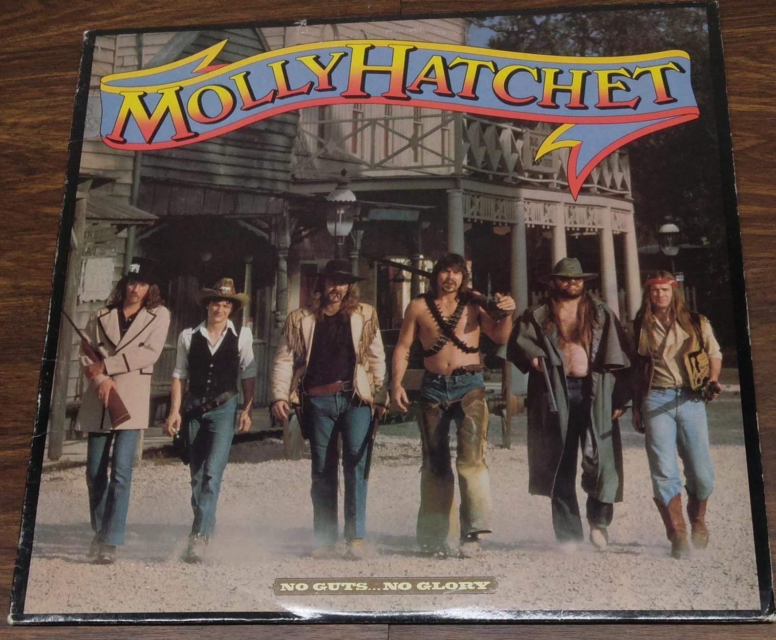 Molly Hatchet - No Guts No Glory (1983, Vinyl LP - FE 38429) “fall of the Peacemakers” - Etsy
