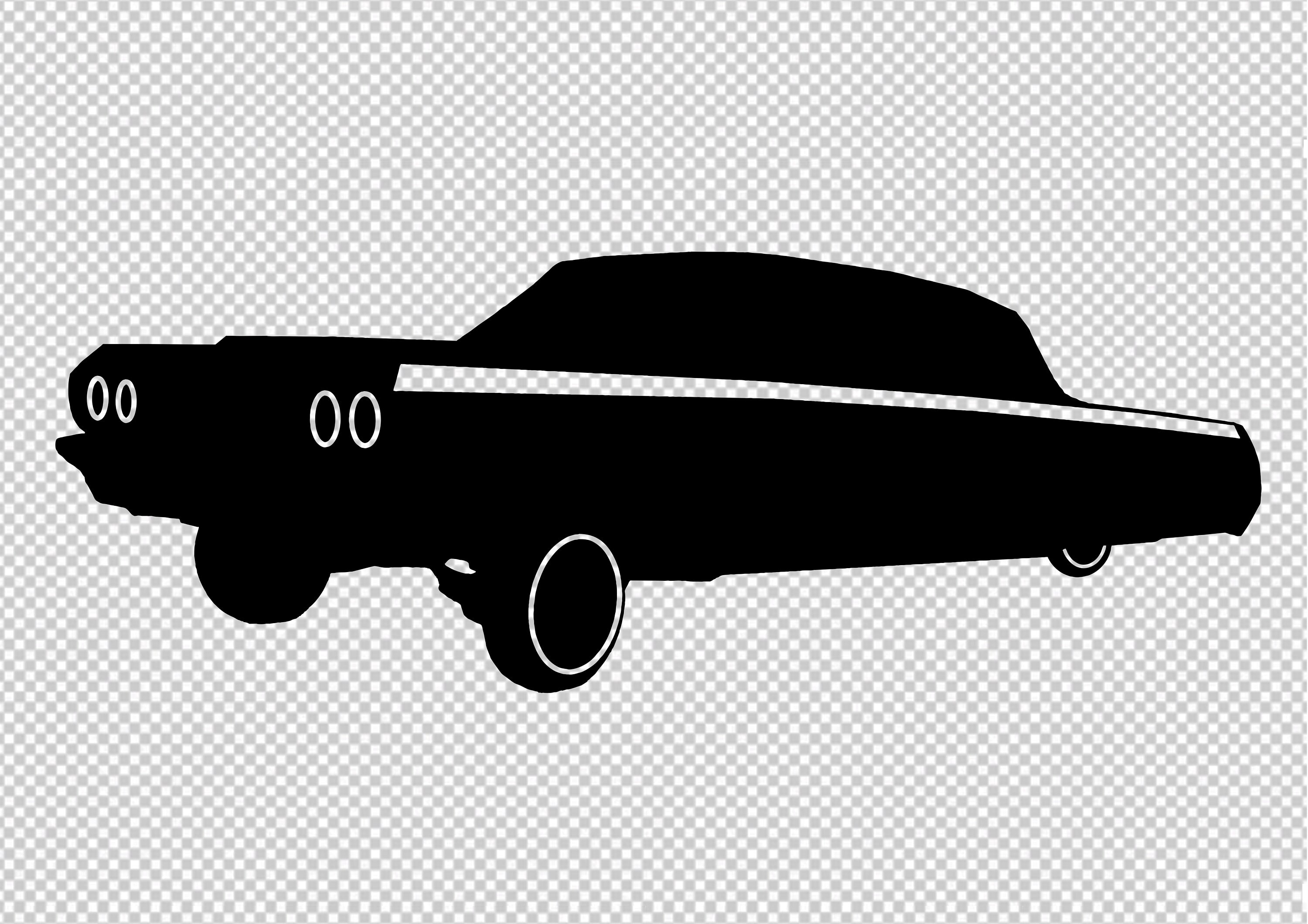 Chevy Hopping Impala Silhouette SVG PNG Download Hip Hop Rap Car ...