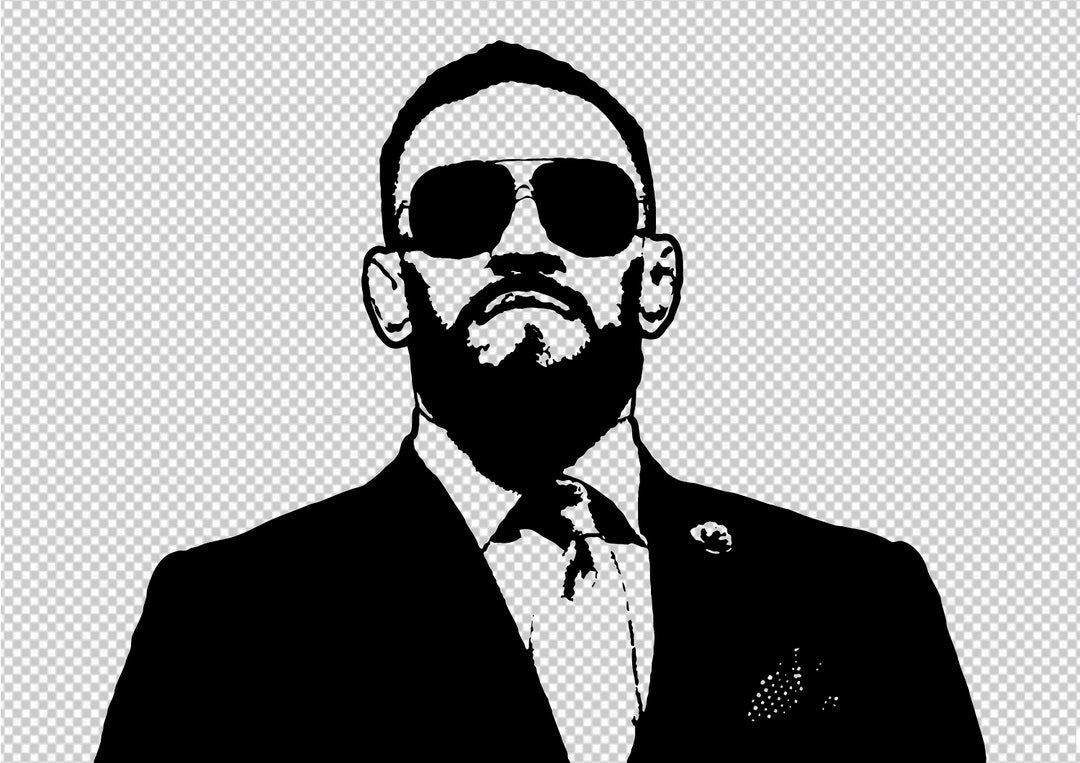 Conor Mcgregor SVG PNG Download Cage Fighter Vector File - Etsy Australia