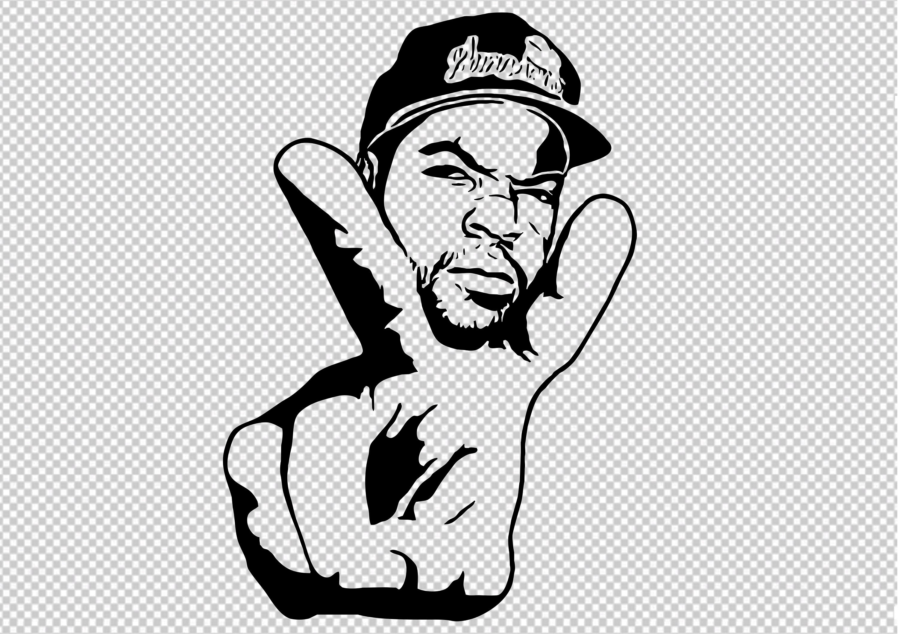 Ice Cube SVG PNG NWA Ice Cube peace Sign - Etsy