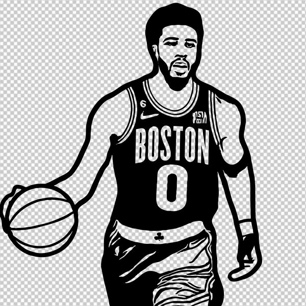 Jayson Tatum Png Svg - Etsy