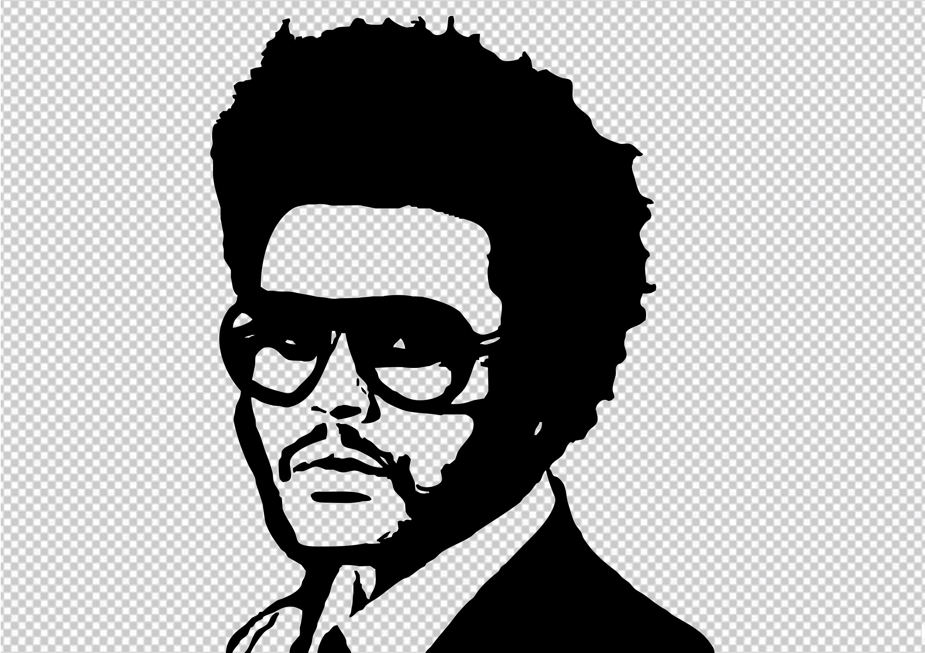 The Weeknd Hip Hop SVG PNG the Weeknd Clipart Vector Scalable Download ...