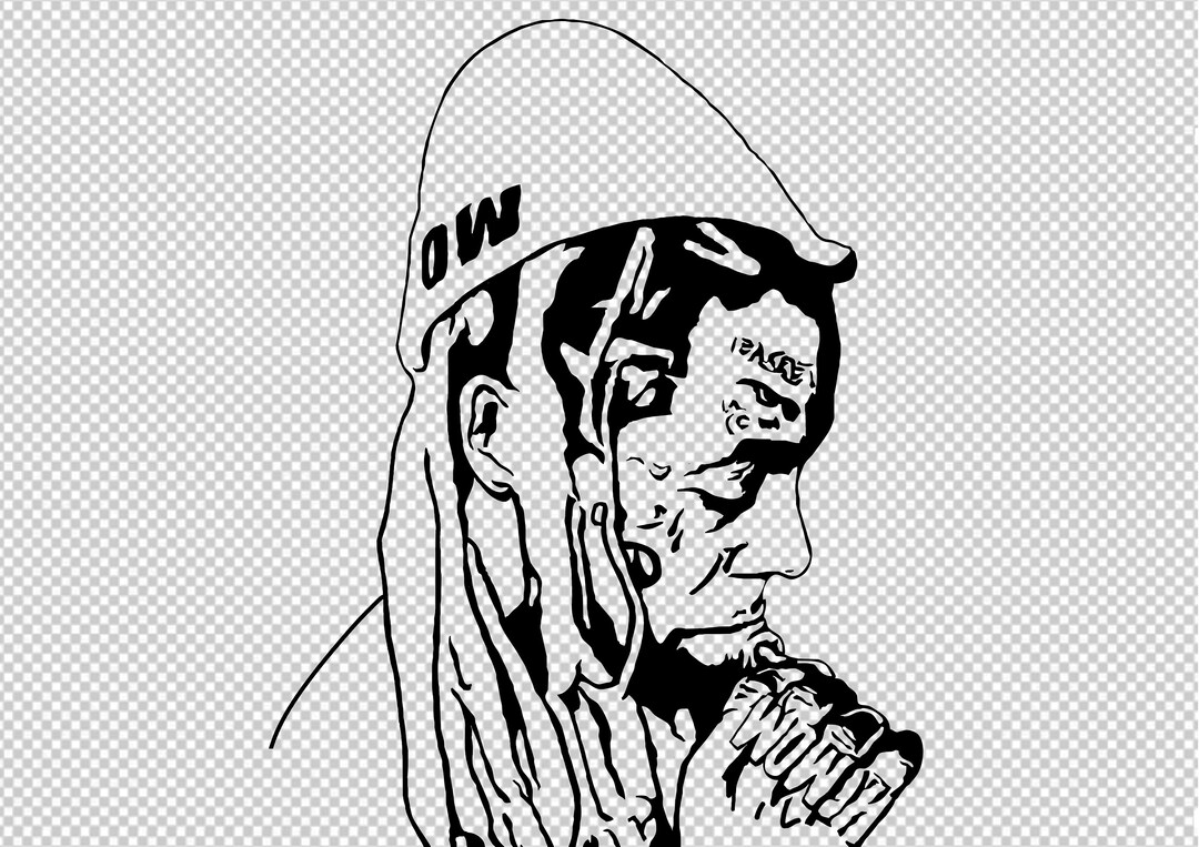 Lil Wayne Hip Hop SVG PNG Lil Wayne Clipart the Carter Vector Scalable ...