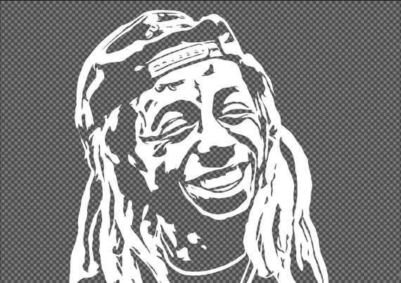 Lil Wayne Stencil