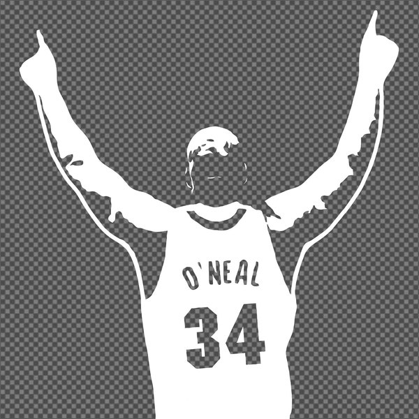 Shaquille Png Svg - Etsy Canada