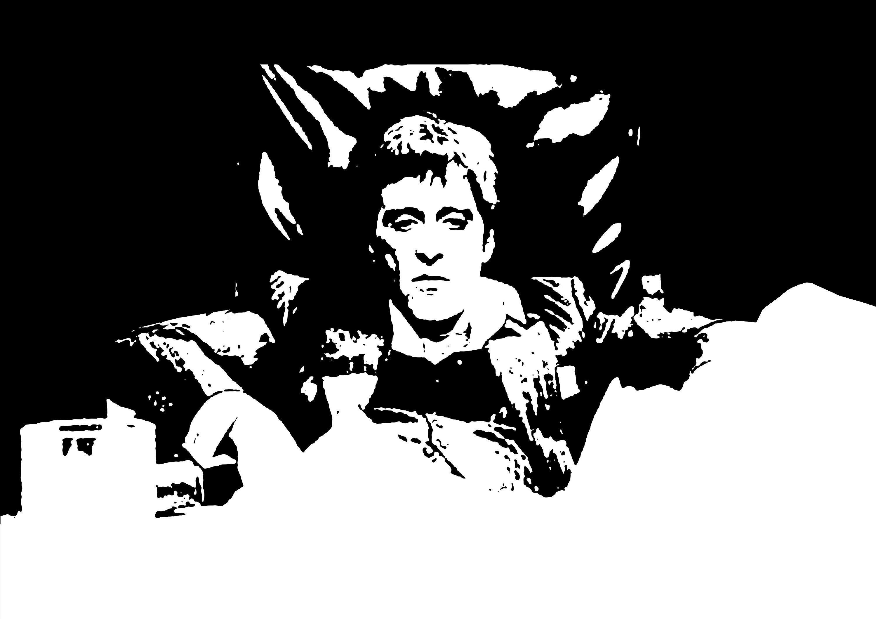 Scarface Cocaine Scene SVG Al Pacino Tony Montana Every Dog - Etsy México