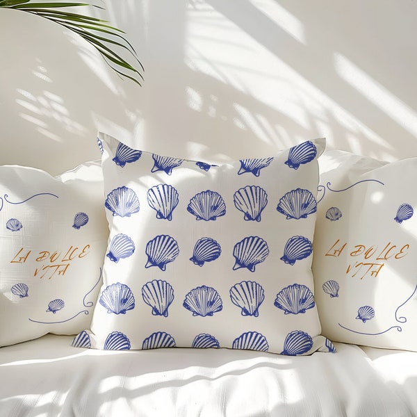 Seashell Pillow - Etsy