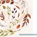 Watercolor Falling Leaves Fall Print, Fall Printable Art, Autumn Leaves ...