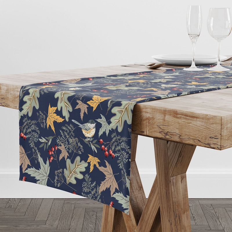 Fall Table Runner - Etsy