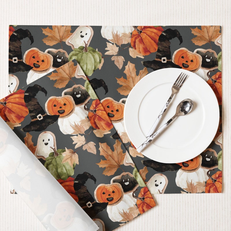 Halloween Placemat - Etsy