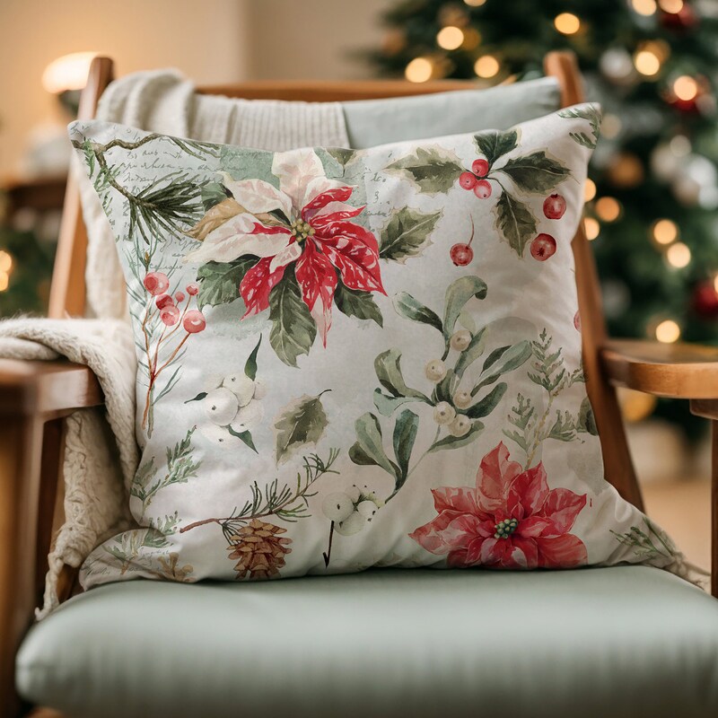 Christmas Pillow Covers - Etsy