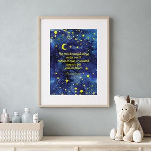 The Little Prince Print, the Little Prince Wall Art, Little Prince ...