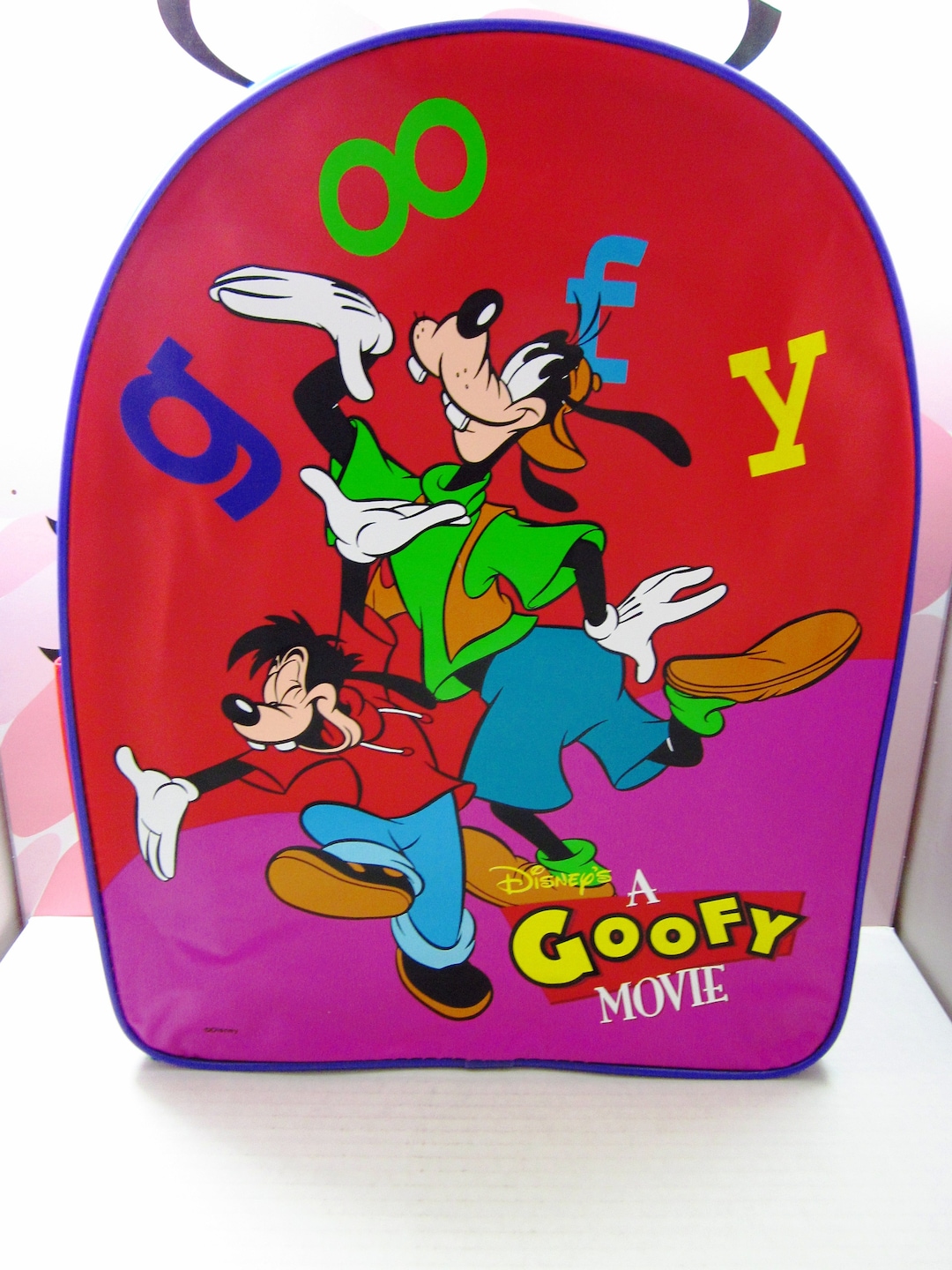 Disney Goofy Movie Kids Backpack School Bag Vintage Rare Sealed New Old ...