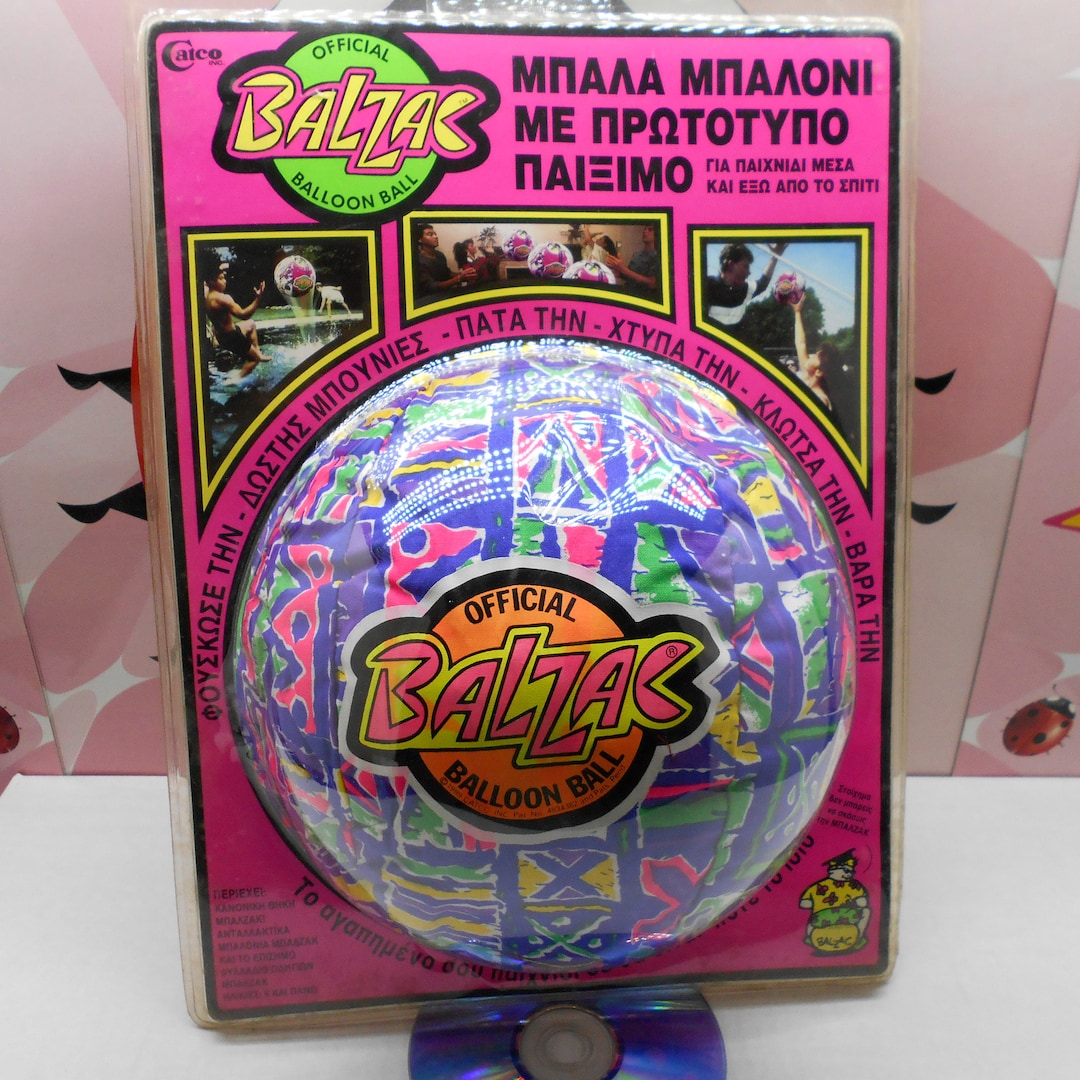 Official BALZAC Balloon Ball Heavy Duty Outdoor Indoor 1989 Catco Primo ...
