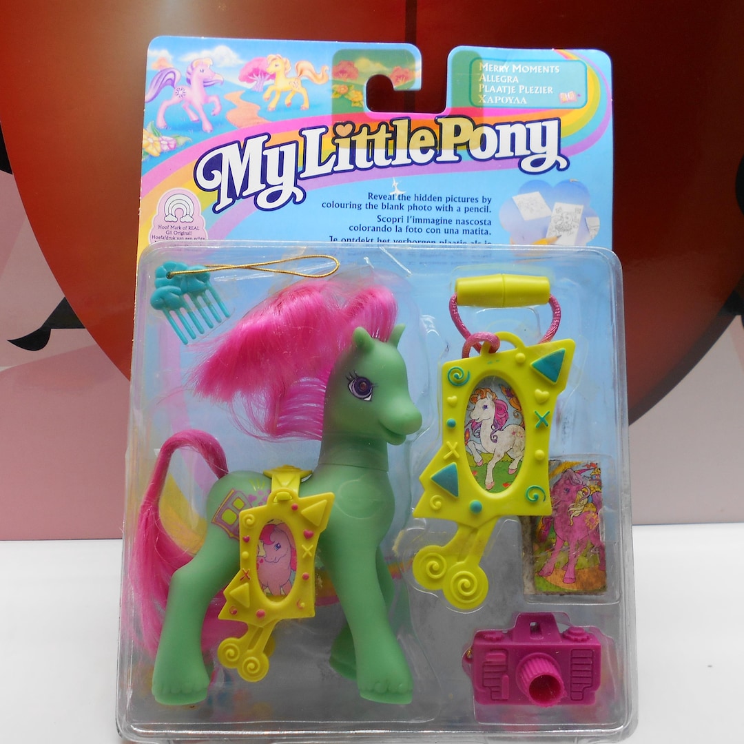 My Little Pony MERRY MOMENTS 1998 MLP G2 Hasbro Gig Secret Surprise ...