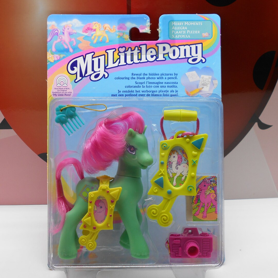 MLP G2 My Little Pony MERRY MOMENTS 1998 Hasbro Gig Secret Surprise ...