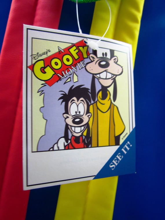 Disney Goofy Movie Kids Backpack School Bag Vintage R… - Gem
