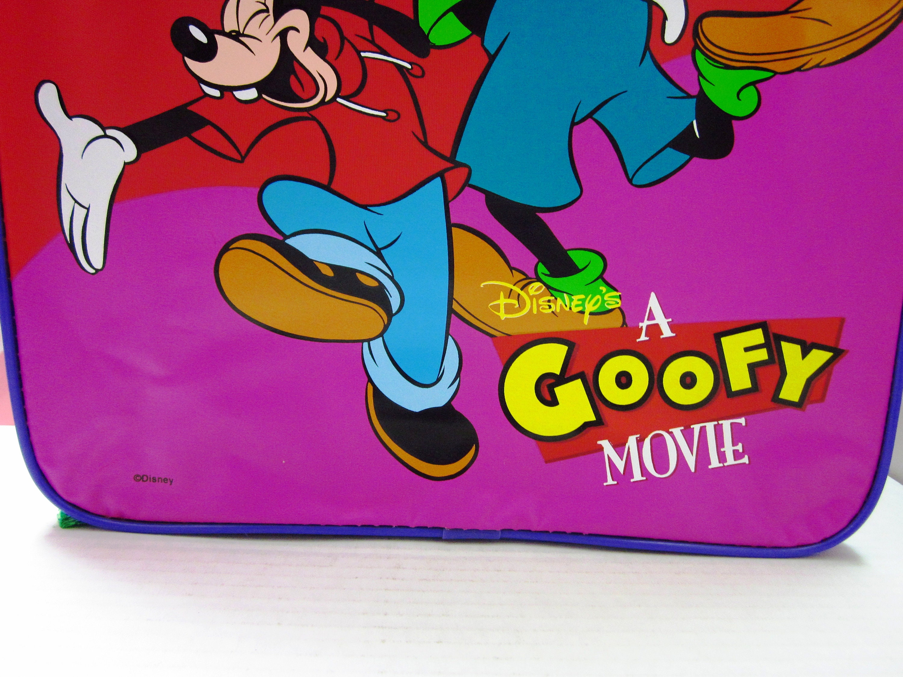 Disney Goofy Movie Kids Backpack School Bag Vintage Rare - Etsy