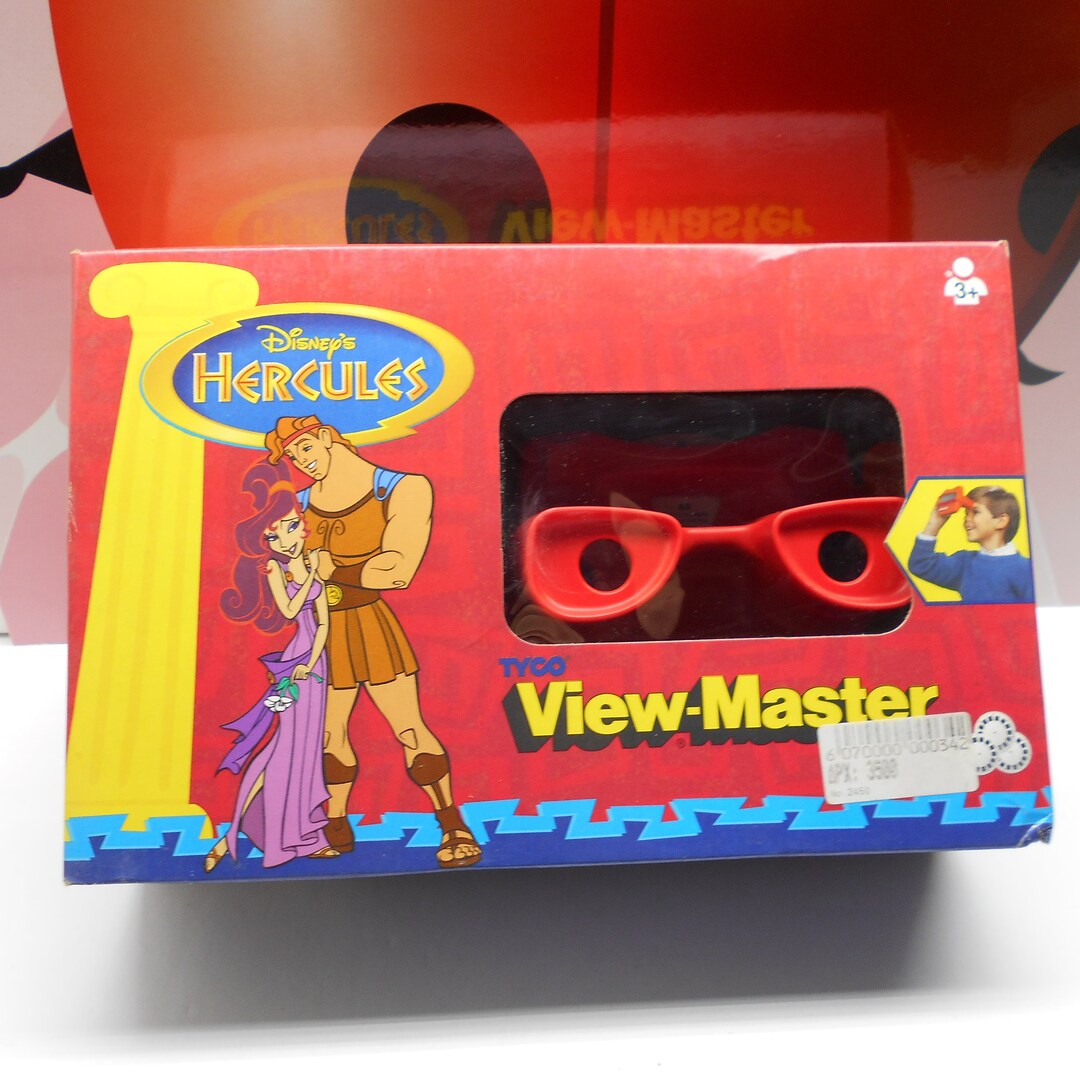 Disney Hercules View Master 3D Viewer 1997 Tyco 3 Reels Set - Etsy