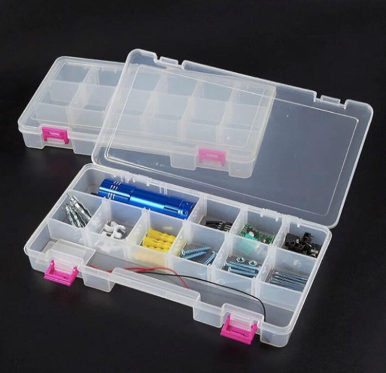 Pink Tackle Box 4 Drawer 13 Compartment Tool Storage | Etsy