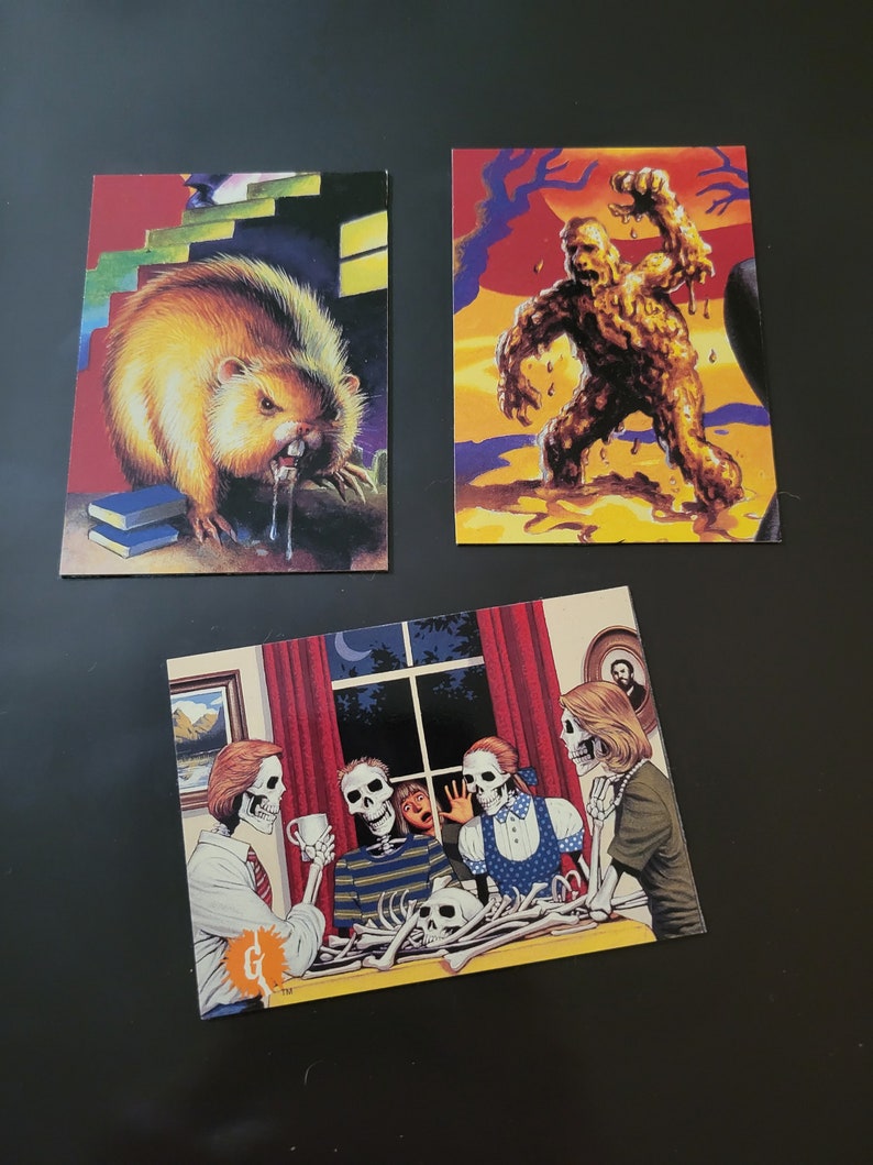 90s Goosebumps Trading Card Magnets 3-PACK MYSTERY BAGS - Etsy
