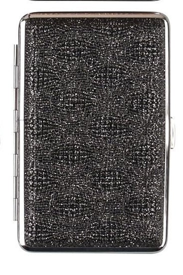 SUPER KING Size Cigarette Case Leather Effect With Sparkle for - Etsy UK