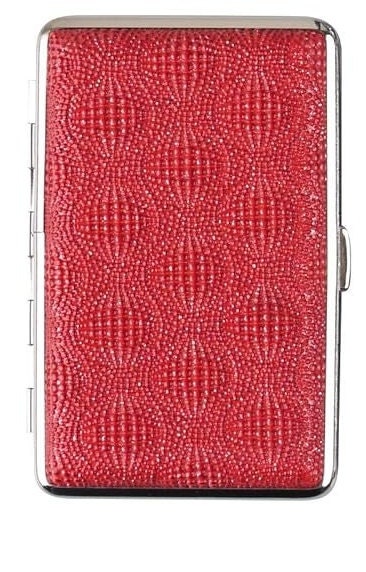 SUPER KING Size Cigarette Case Leather Effect With Sparkle for 12-14 ...