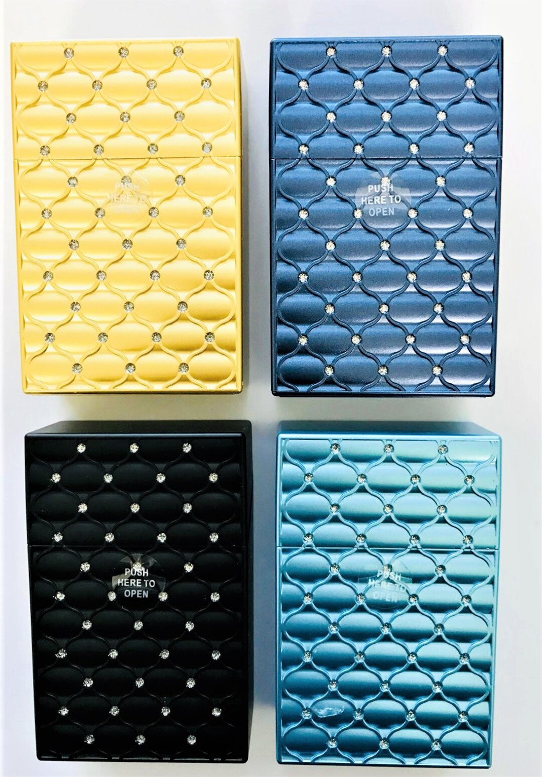 King Size Cigarette Box Cigarettes RHINESTONE 95MM - Etsy UK