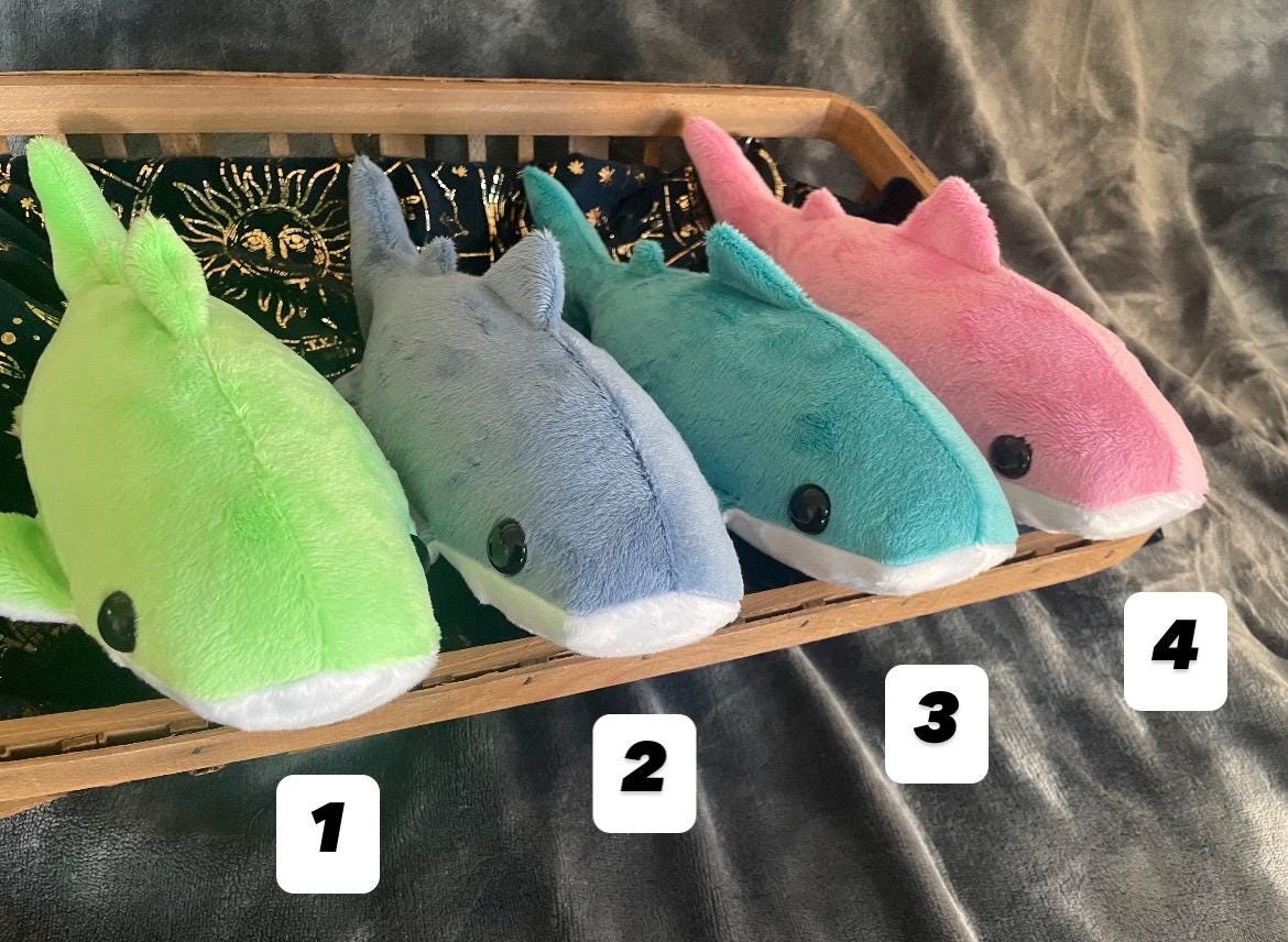 Mini Whale Shark Plushie! Handmade Toy Stuffed Animal - Etsy