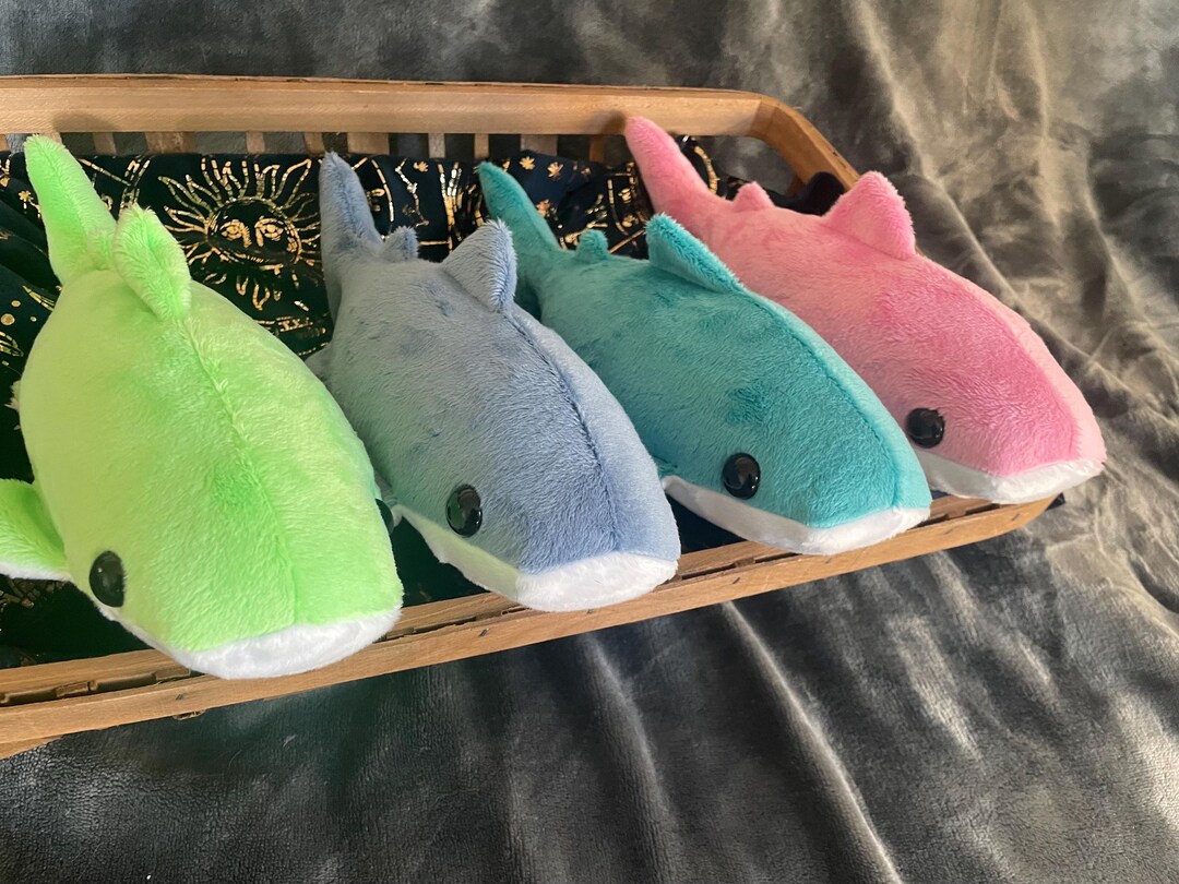 Mini Whale Shark Plushie! Handmade Toy Stuffed Animal - Etsy
