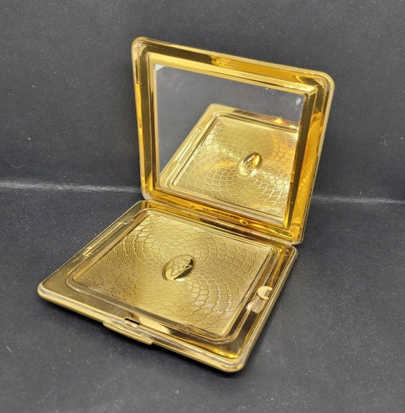 Vintage Kigu Powder Compact 57 City Series Petit Poin… - Gem