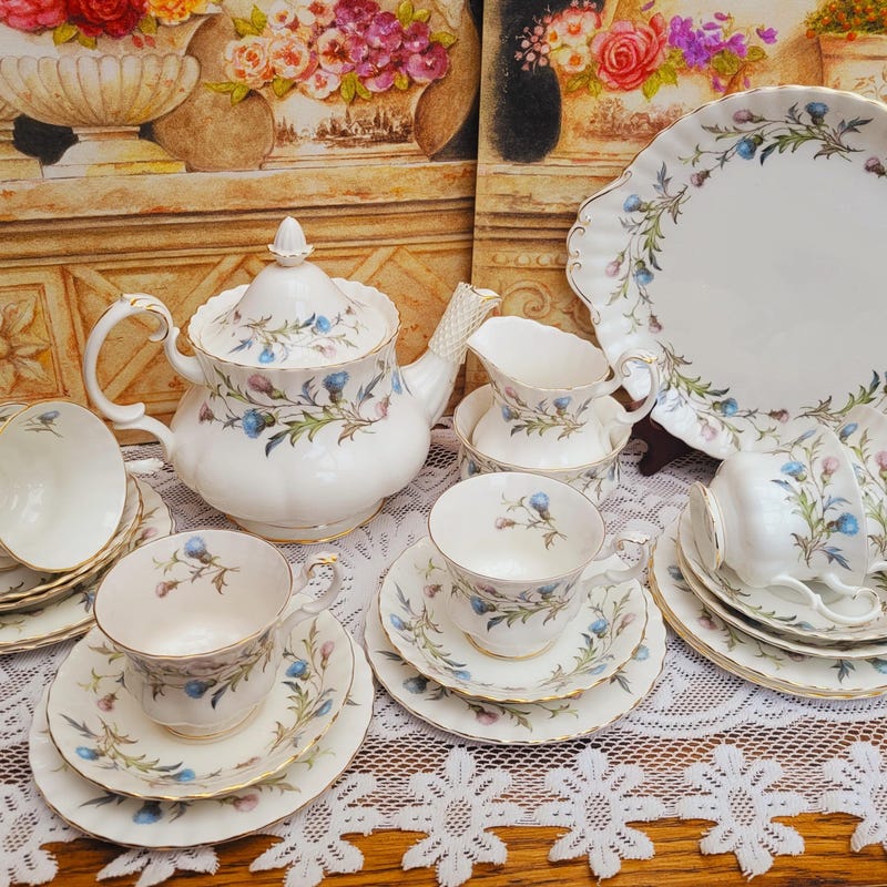 Scottish Tea Set - Etsy