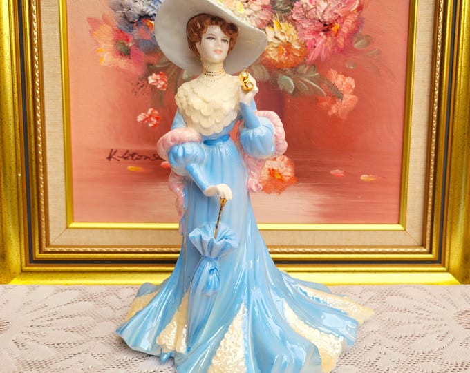 Coalport Figurine Lady Sara High Society Limited Edition, English Bone ...