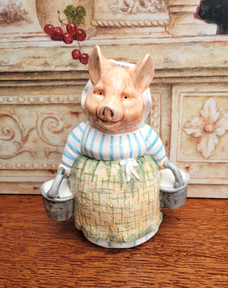 Beatrix Potter Money Box Aunt Pettitoes Pig 484229 , Border Fine Arts ...
