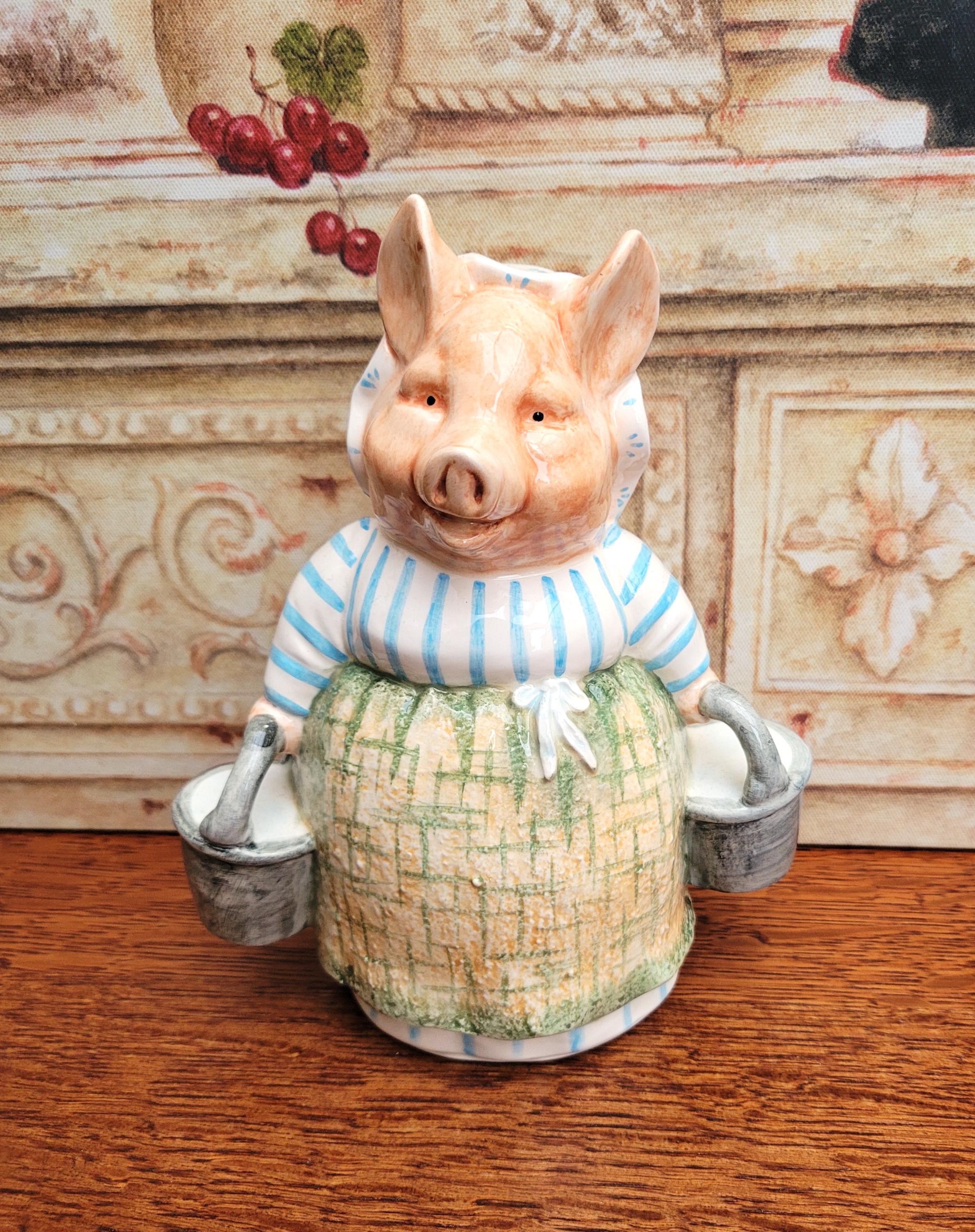 Beatrix Potter Money Box Aunt Pettitoes Pig 484229 , Border Fine Arts ...