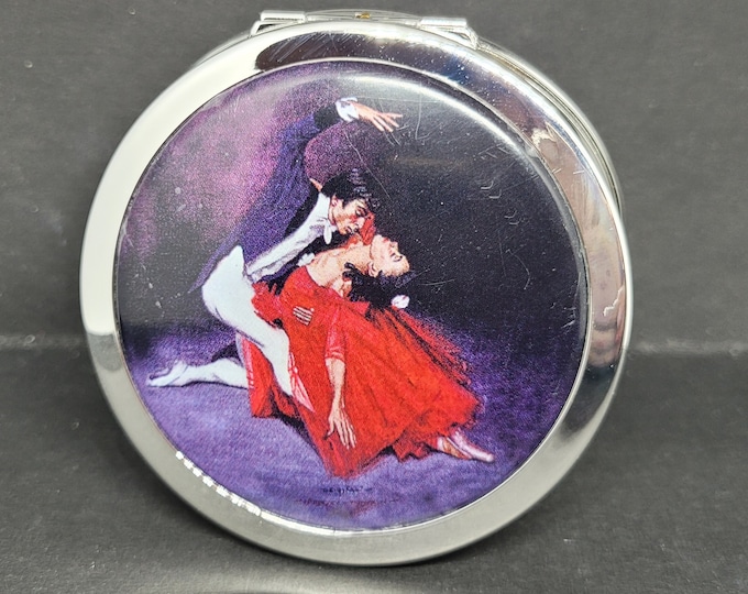 Vintage 1950's Stratton Powder Compact Ballerina Ballet Dancers Cecil ...