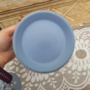 Wedgwood Blue Jasperware Handled Vase With Flower Frog, Centaur Chiron ...