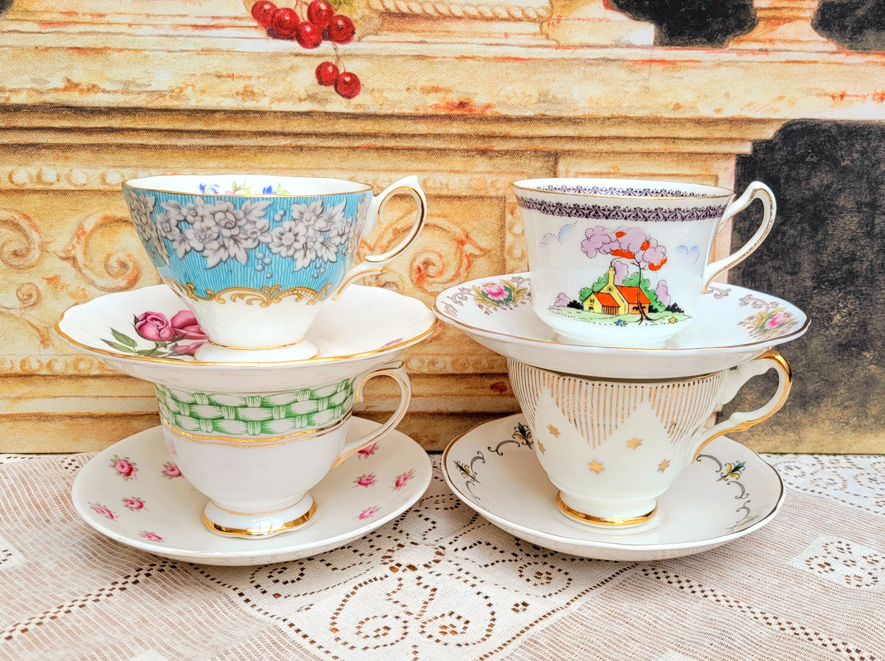 Folder Tea Cups