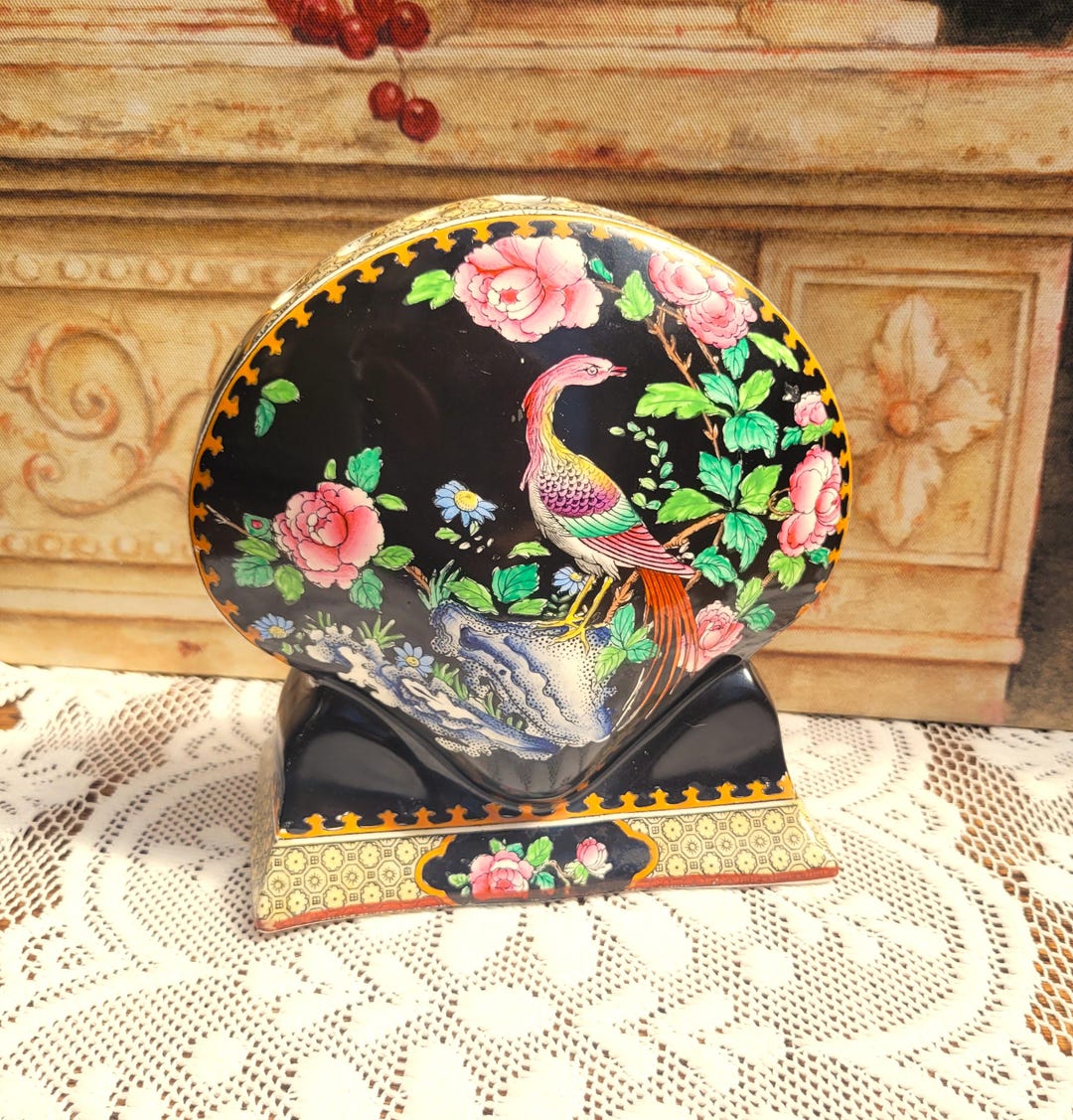 Antique Ceramic Scallop Shell Shaped Posy Vase, Sampson Hancock Rockery ...