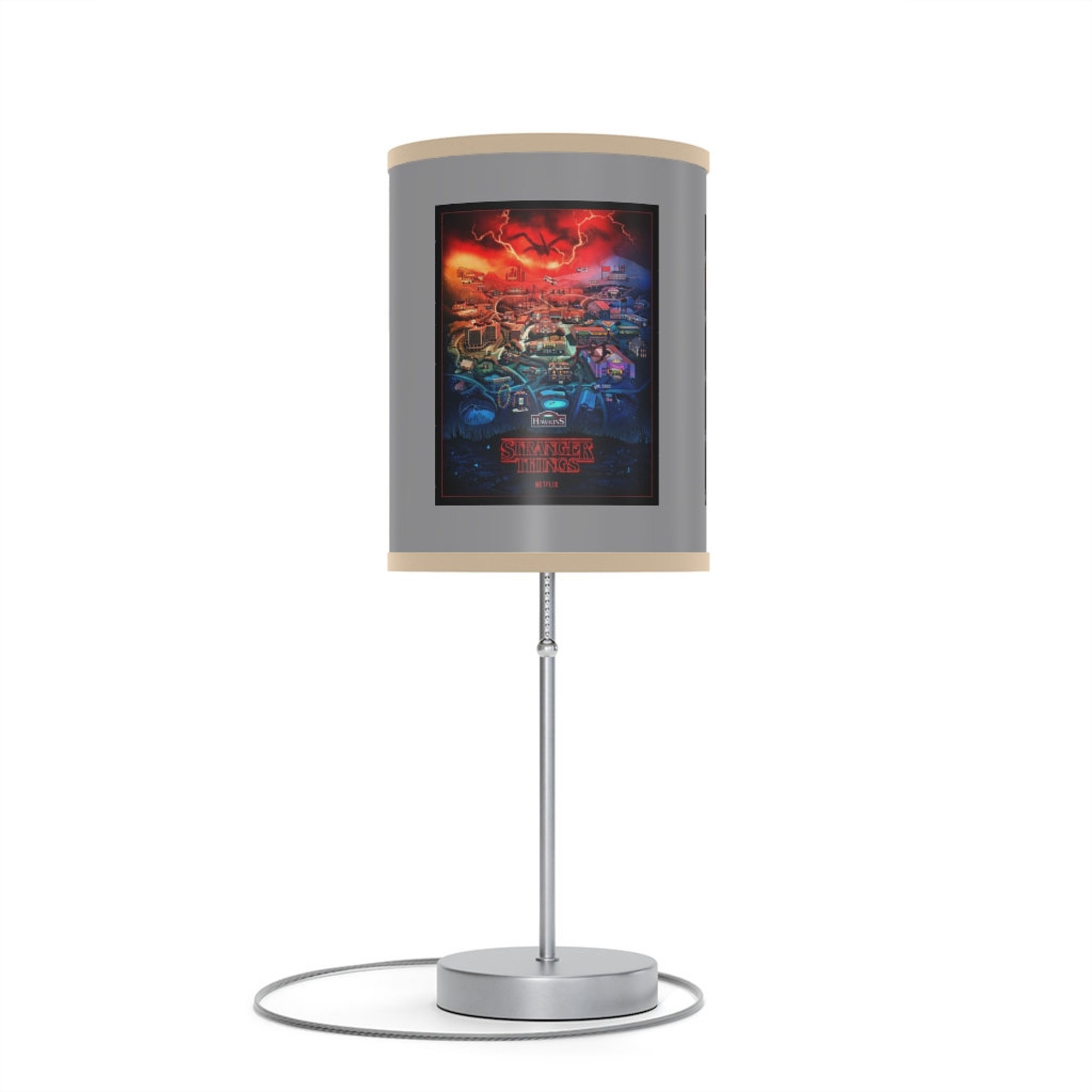 STRANGER THINGS - Lamp On Stand, Season 4, New Hawkins Map, Demogorgon ...