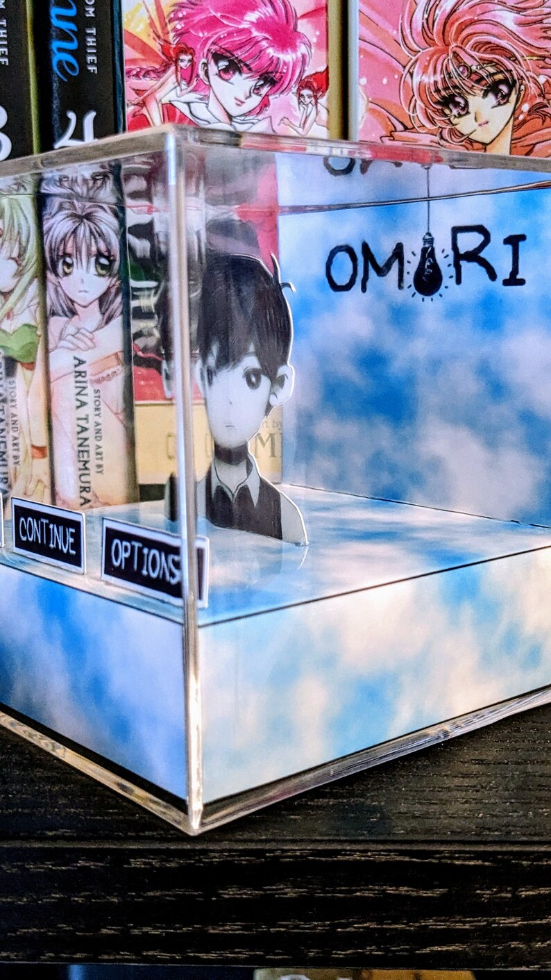 OMORI Title Screen 3D Cube Diorama - Sunny Version | Good Ending - Etsy