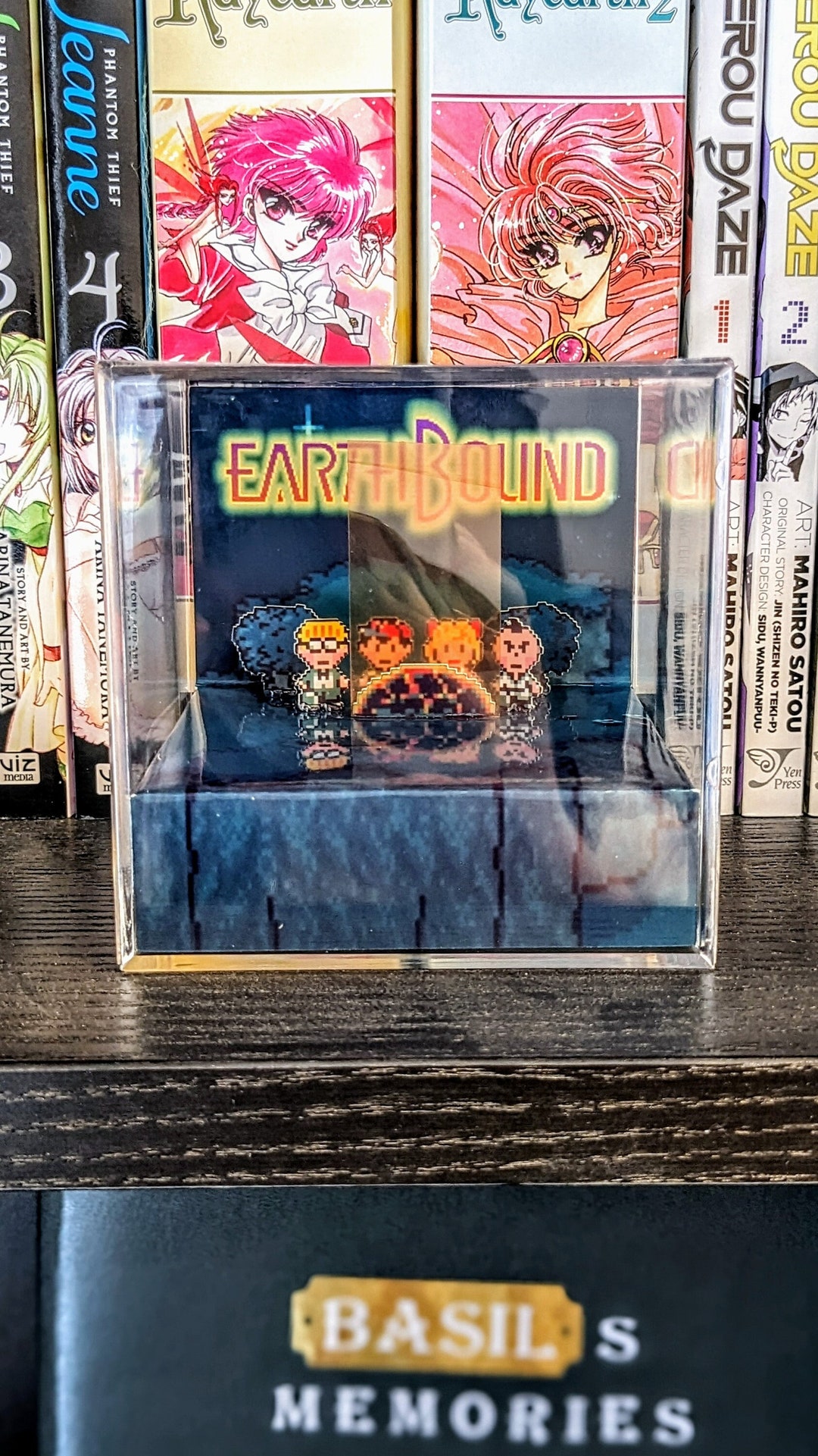 Earthbound Meteor Onett 3D Cube Diorama | Gamer Gift | Gamer Cube ...