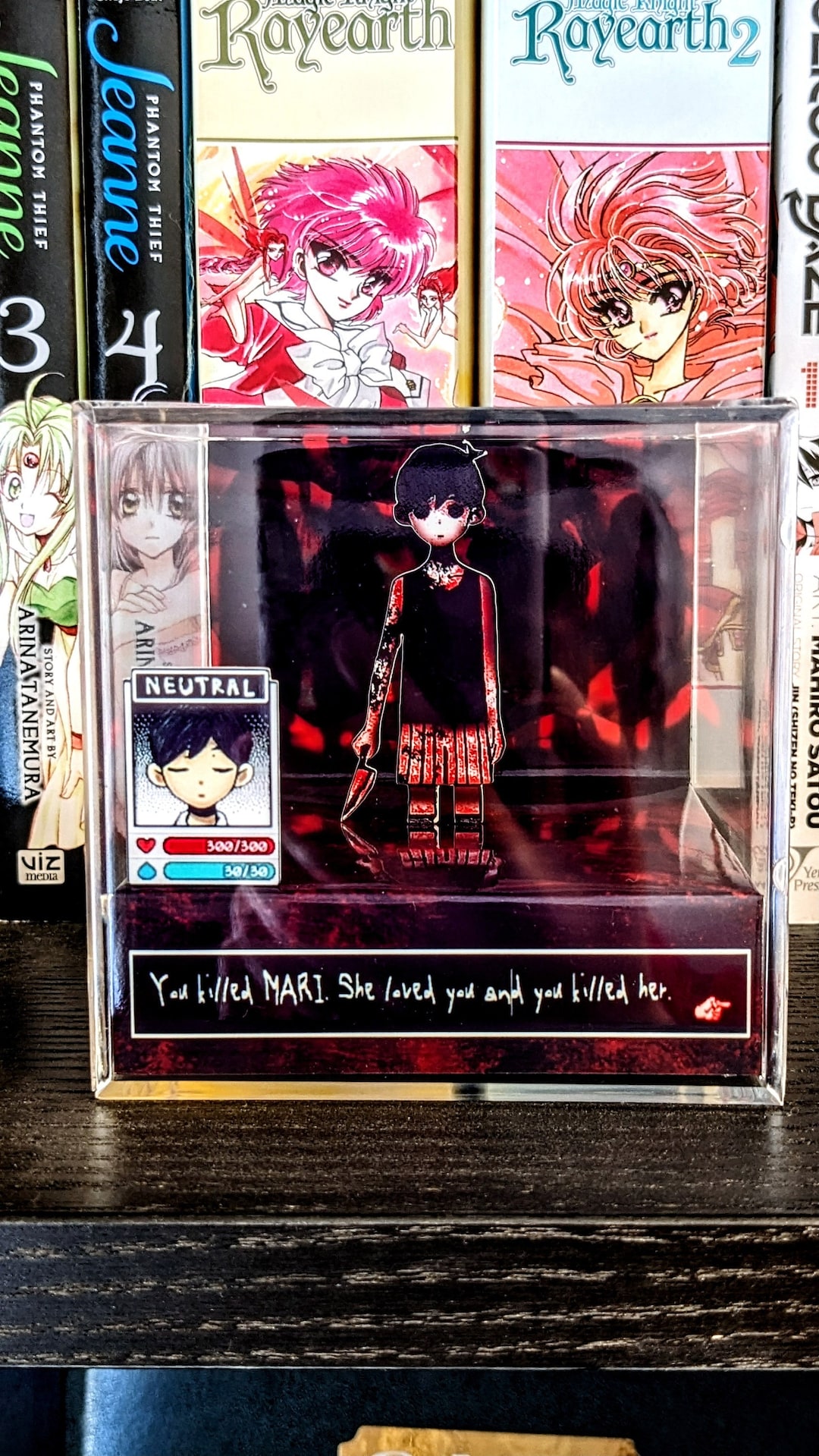 OMORI Sunny and Omori Final Boss Battle 3D Cube Diorama - Etsy