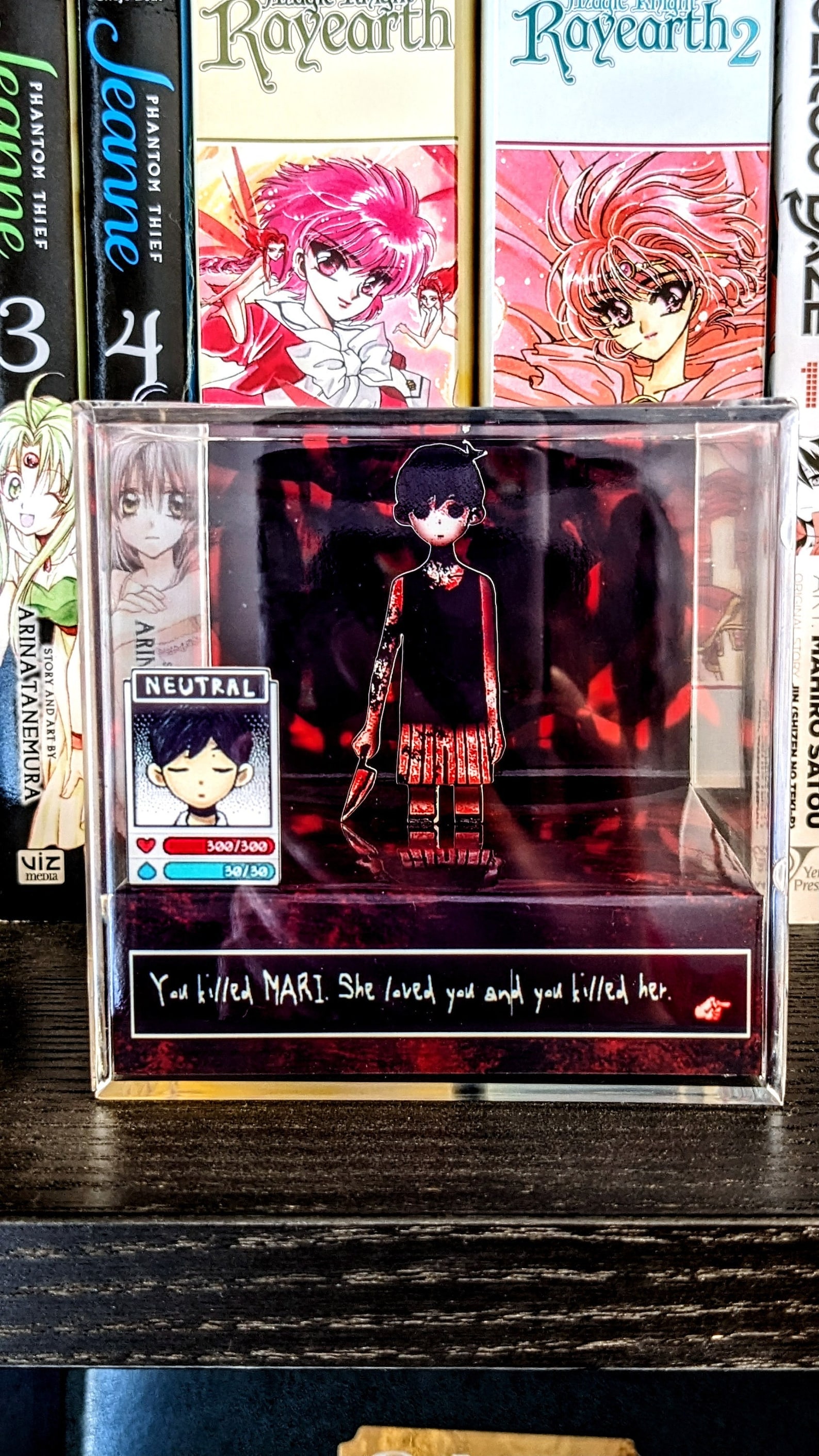 OMORI Sunny and Omori Final Boss Battle 3D Cube Diorama - Etsy