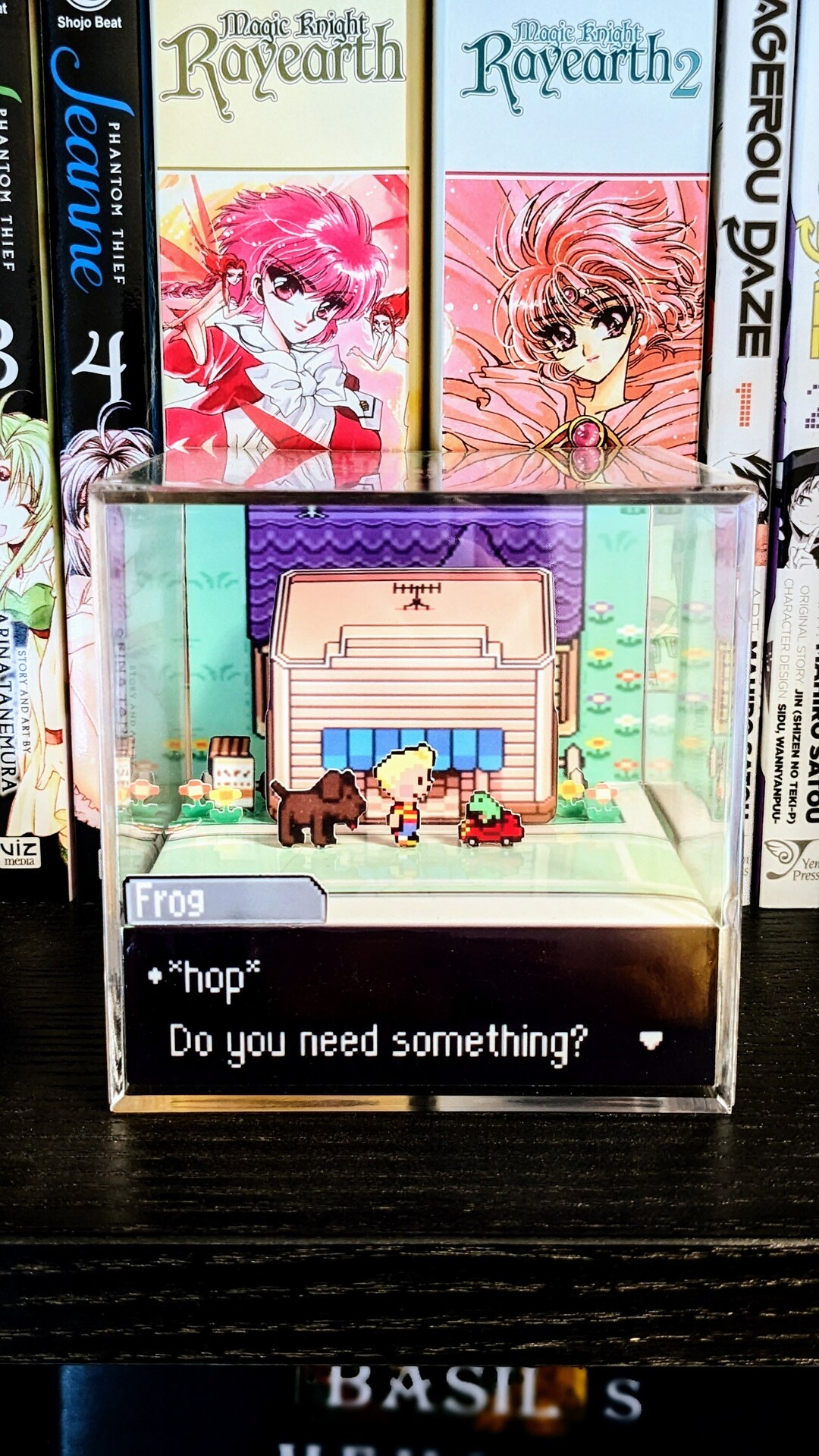 MOTHER 3 Lucas Boney Save Frog in Car 3D Cube Diorama | Gamer Gift ...