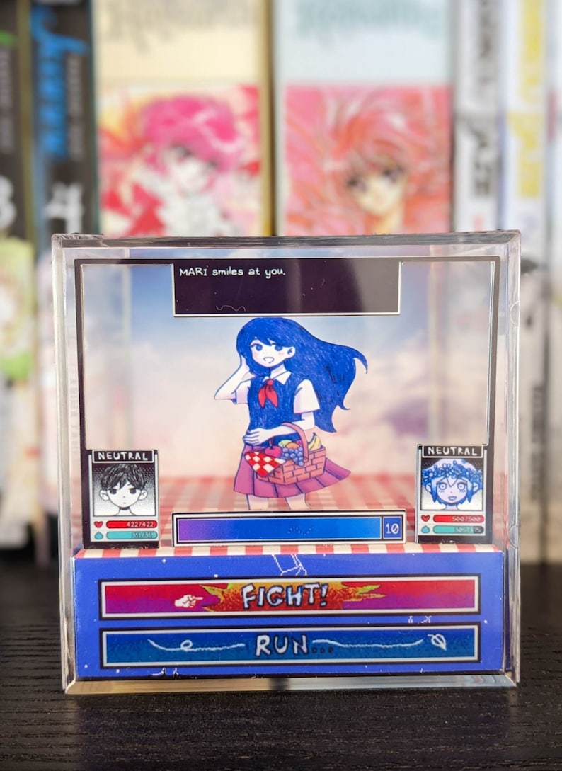 OMORI Console Exclusive Boss Battle 3D Cube Diorama Bundle | Aubrey ...