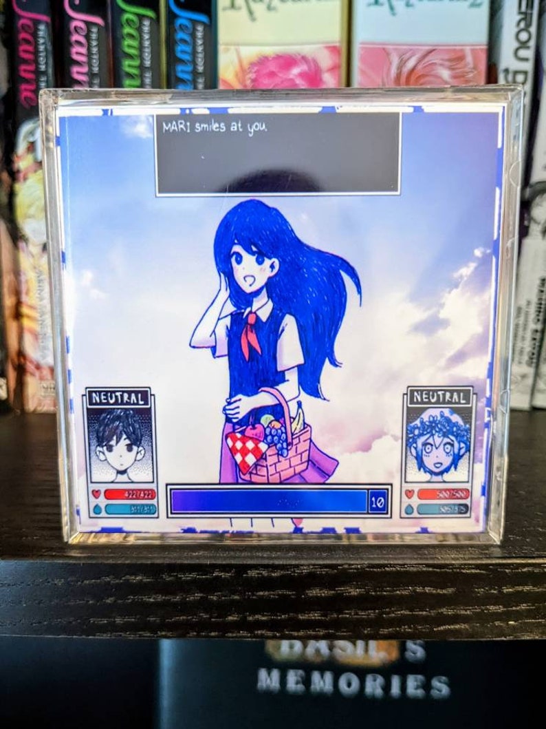 OMORI Mari Boss Battle 3D Cube Diorama - Etsy