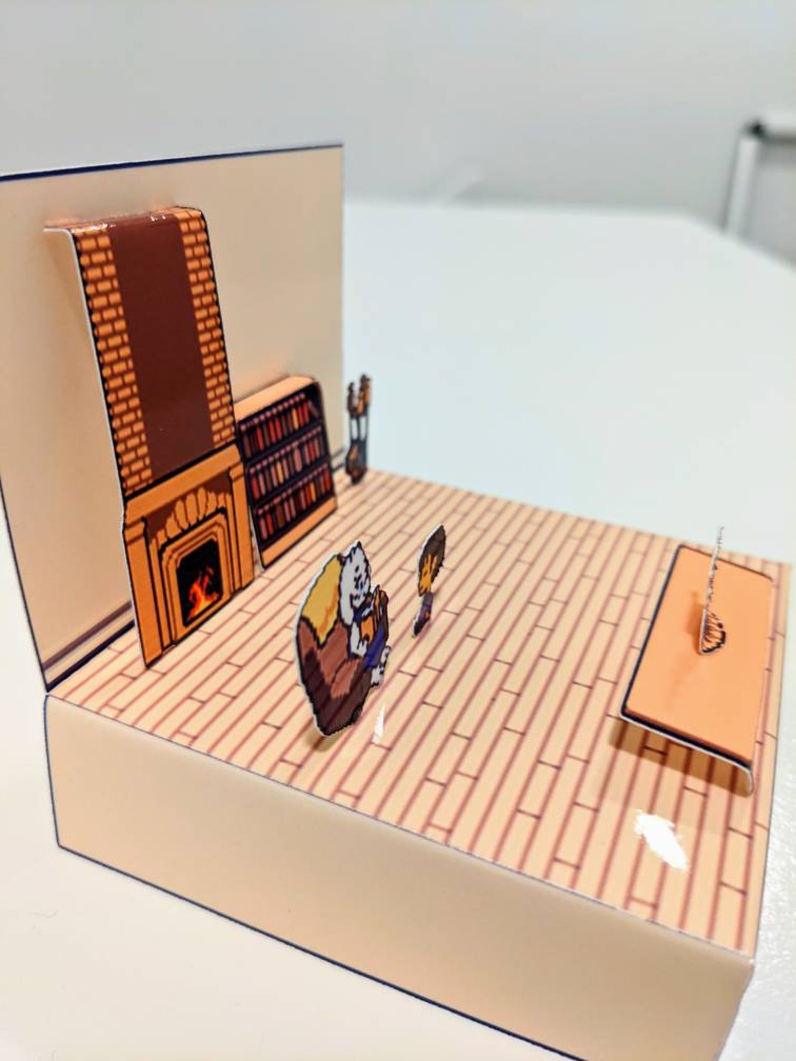 UNDERTALE Toriel Home 3D Cube Diorama | Etsy Ireland